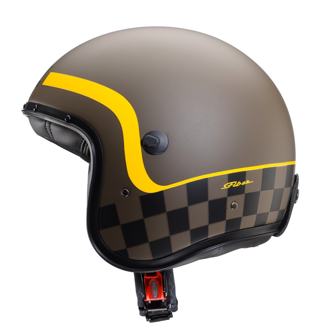 CABERG FREERIDE FORMULA MATT BROWN/YELLOW - MC-butikk og netthandel ...