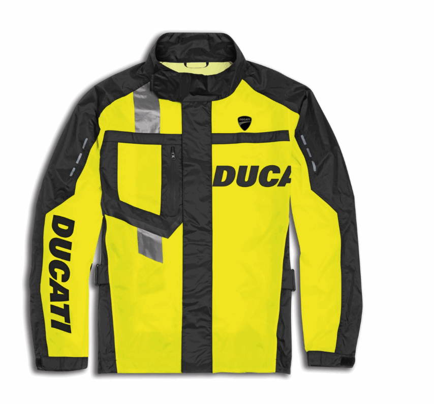 DUCATI AQUA RAIN JACKET HI-VIS - MC-butikk og netthandel Bergen ...