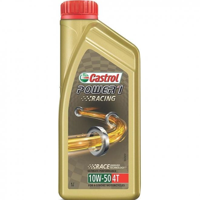Castrol Power 1 Racing 4T 10W-50 1 L - MC-butikk og netthandel Bergen ...