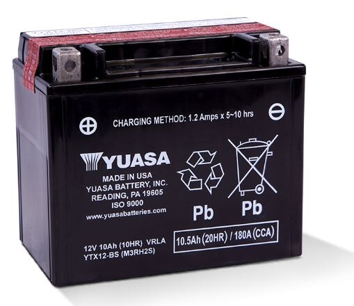 Battery, 12V, 10AH - MC-butikk og netthandel Bergen | | Team MC Bergen