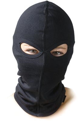 BALACLAVA WITH TWO EYE HOLE, COTTON - MC-butikk og netthandel Bergen ...
