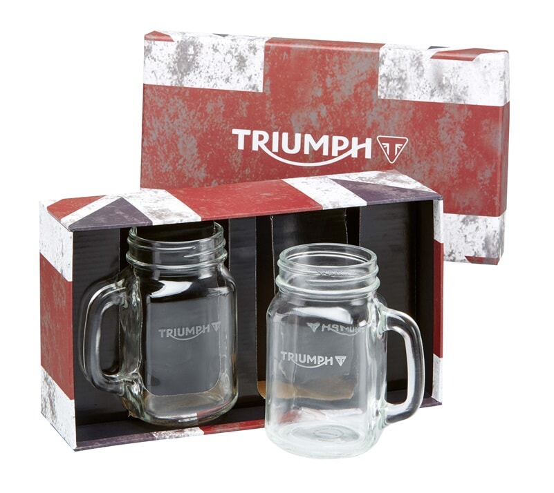 TRIUMPH JAM JAR MUG 2pk - MC-butikk og netthandel Bergen | | Team MC Bergen
